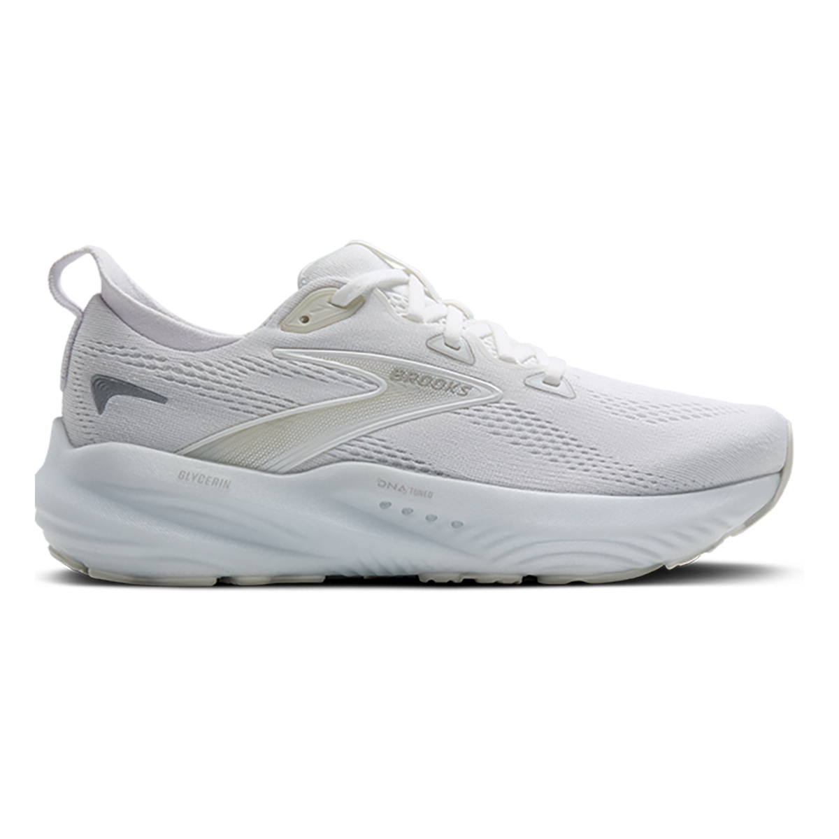 Brooks Glycerin 22 White - White - Grey – Fit2Run