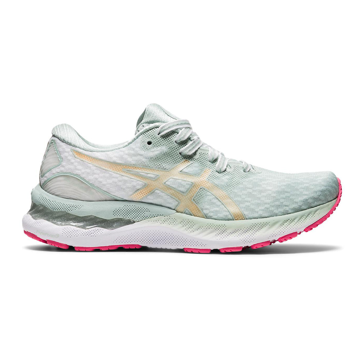 Asics Nimbus 23 - Lichen Rock - Champagne – Fit2Run