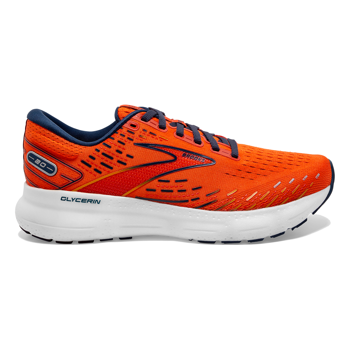 Brooks Glycerin 20 - Orange - Titan - Flame – Fit2Run