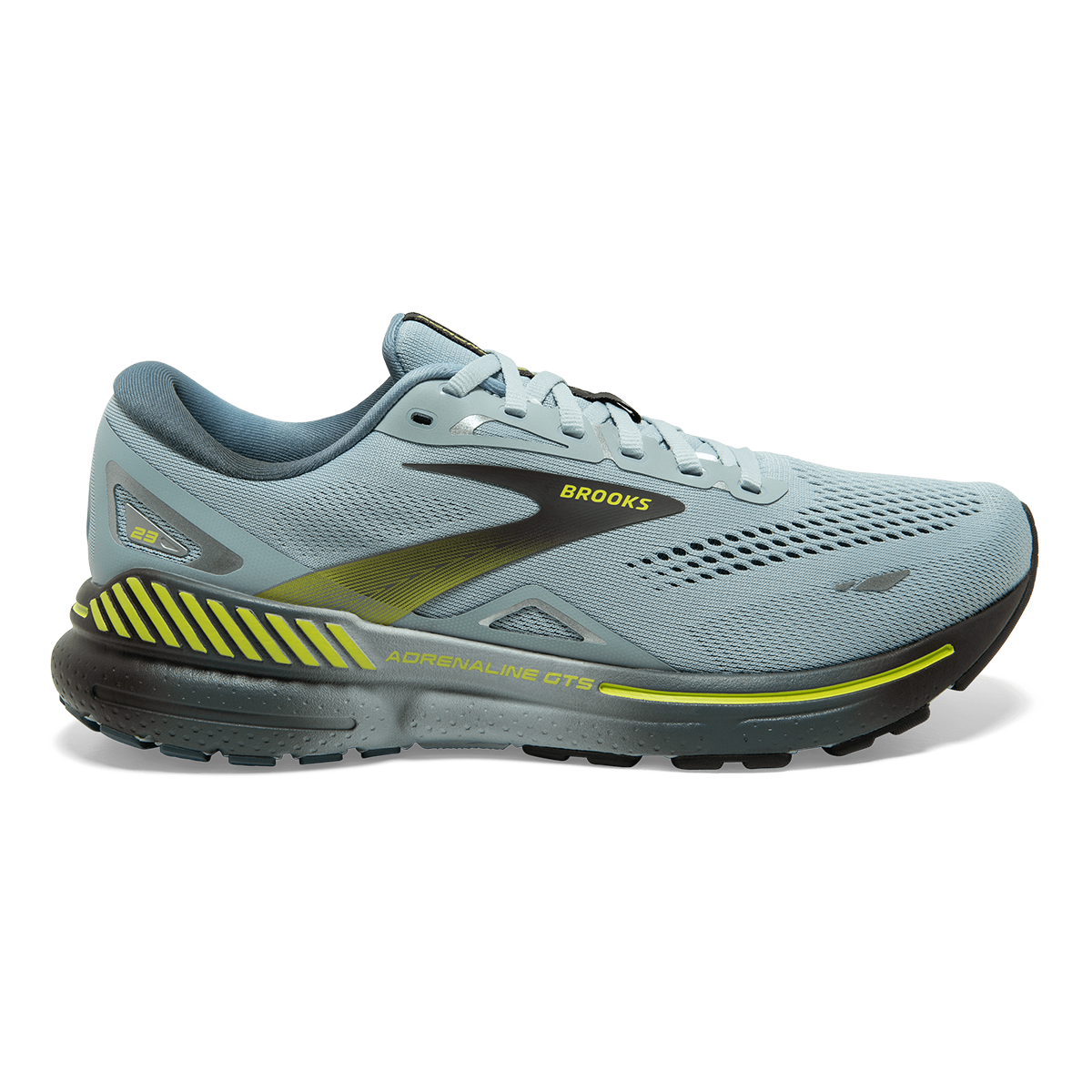 Brooks Adrenaline GTS 23 - Cloud Blue - Goblin Blue - Lime – Fit2Run
