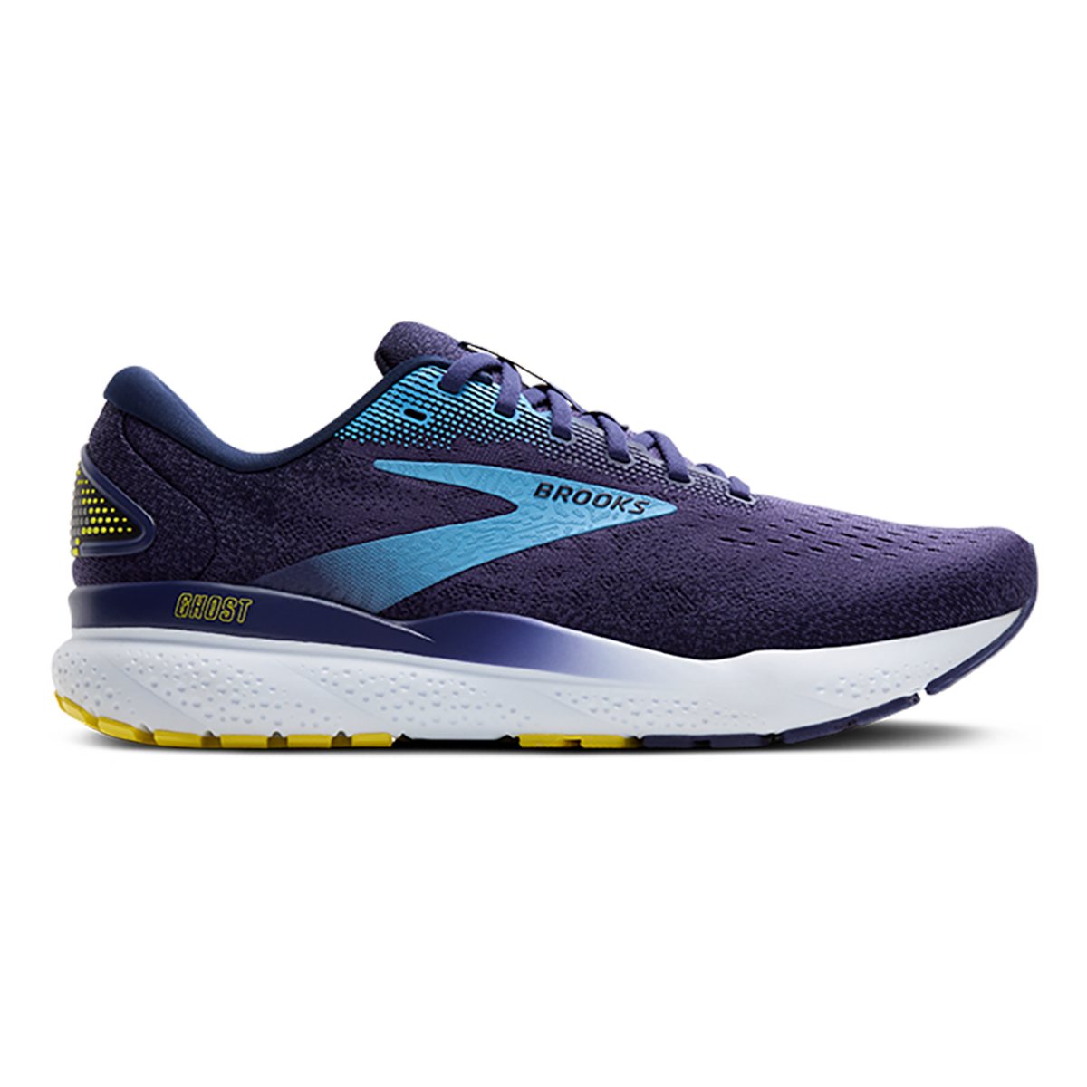 Brooks Ghost 16 - Blue - Bonnie Blue - Yellow – Fit2Run