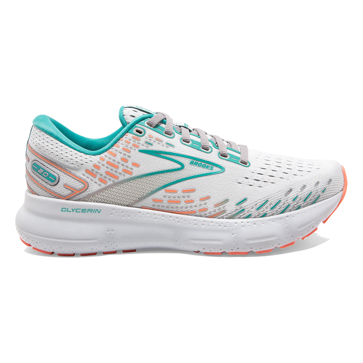 Brooks Glycerin 20 - Oyster - Latigo Bay - Coral – Fit2Run