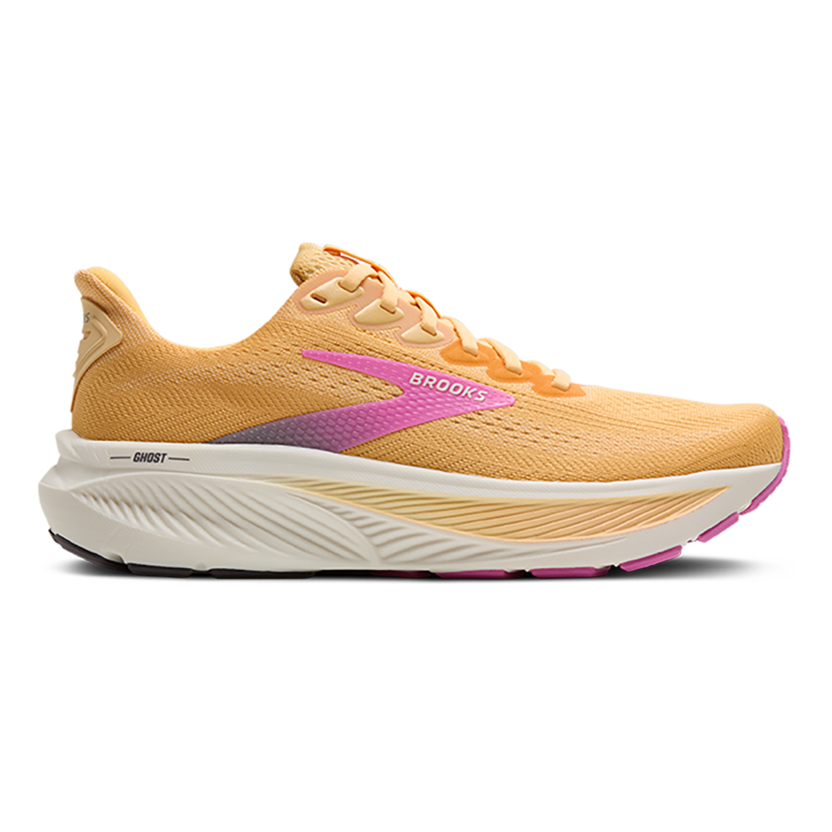 Brooks Ghost 17 Apricot - Grey - Pink – Fit2Run