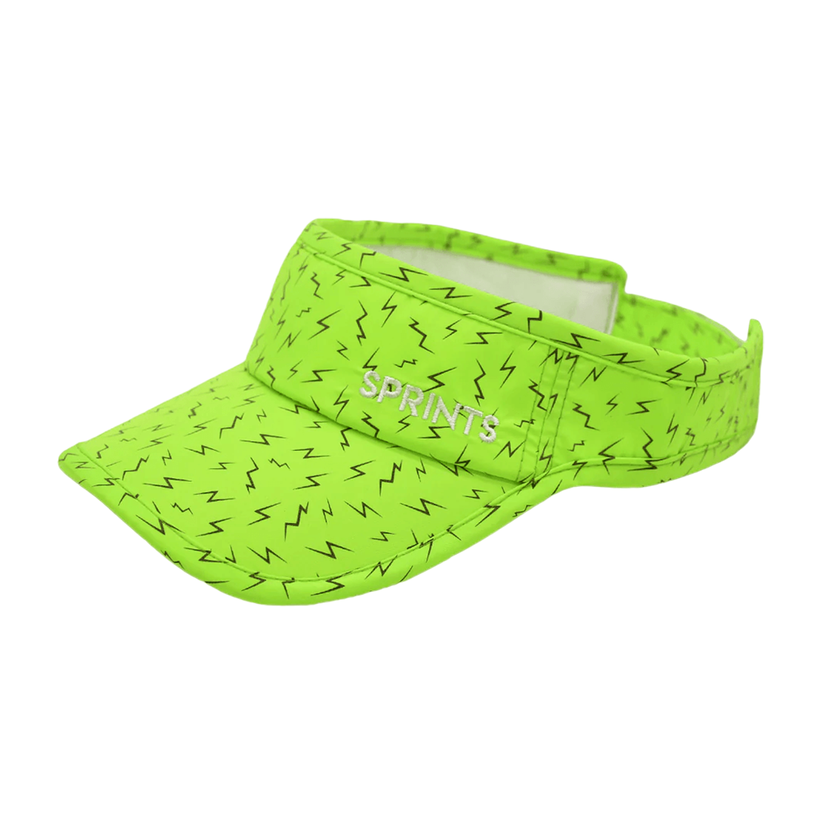 Sprints Neon Flash Reflective Visor – Fit2Run