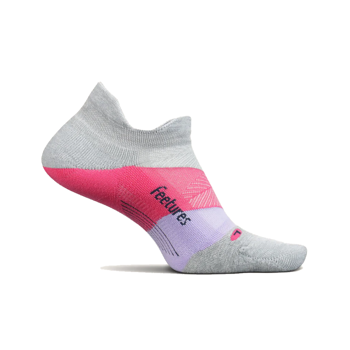 Feetures Elite Ultra Light No Show Tab - Gradual Grey – Fit2Run