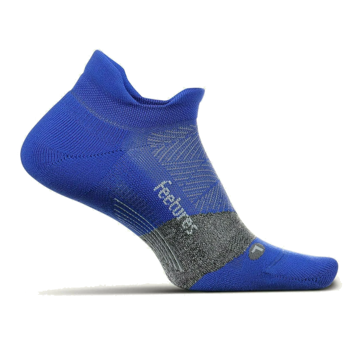 Feetures Elite Max Cushion No Show Tab - Boost Blue – Fit2Run
