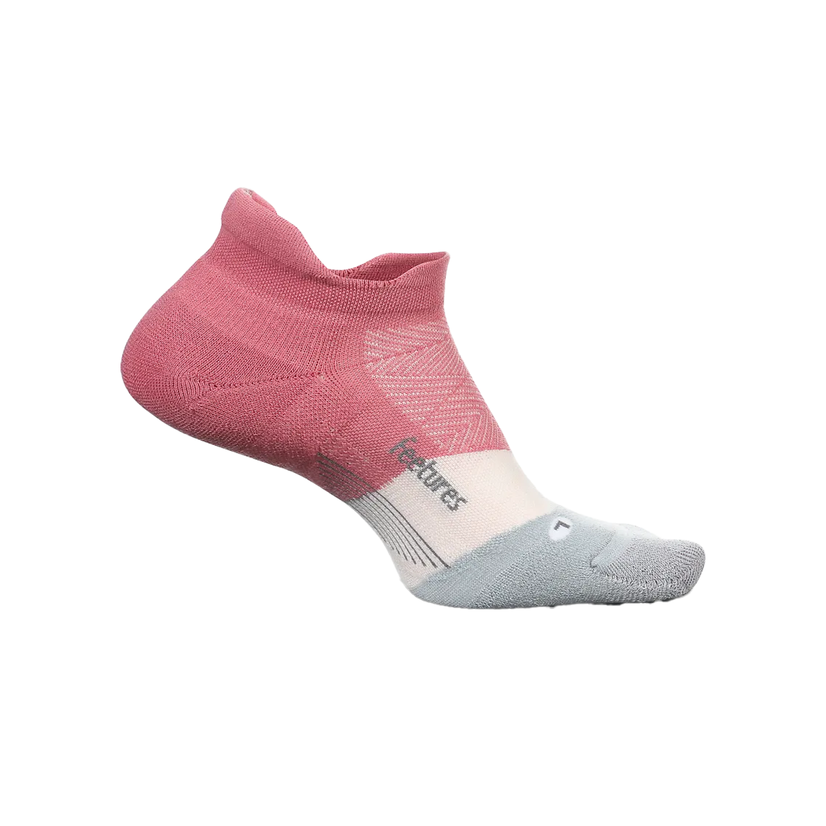 Feetures Elite Max Cushion No Show Tab - Polychrome Pink – Fit2Run