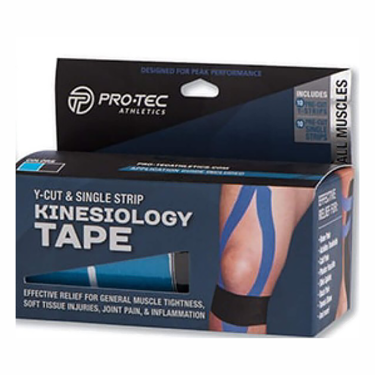 Pro-Tec Pre-Cut Kinesiology Tape – Fit2Run