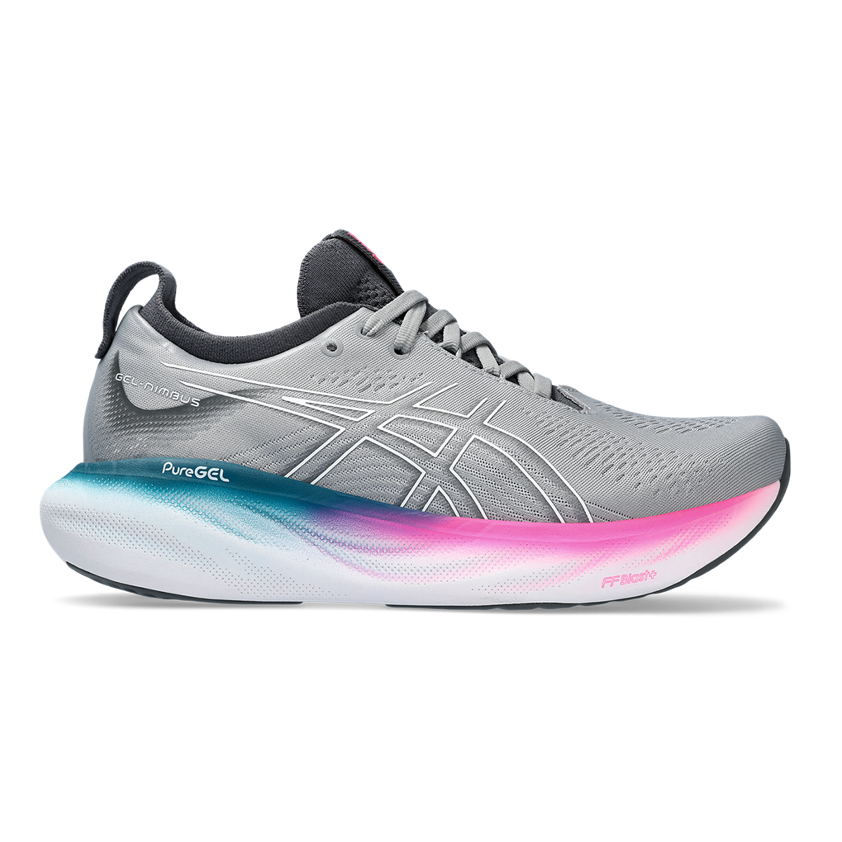 Asics Gel Nimbus 25 - Sheet Rock - White – Fit2Run