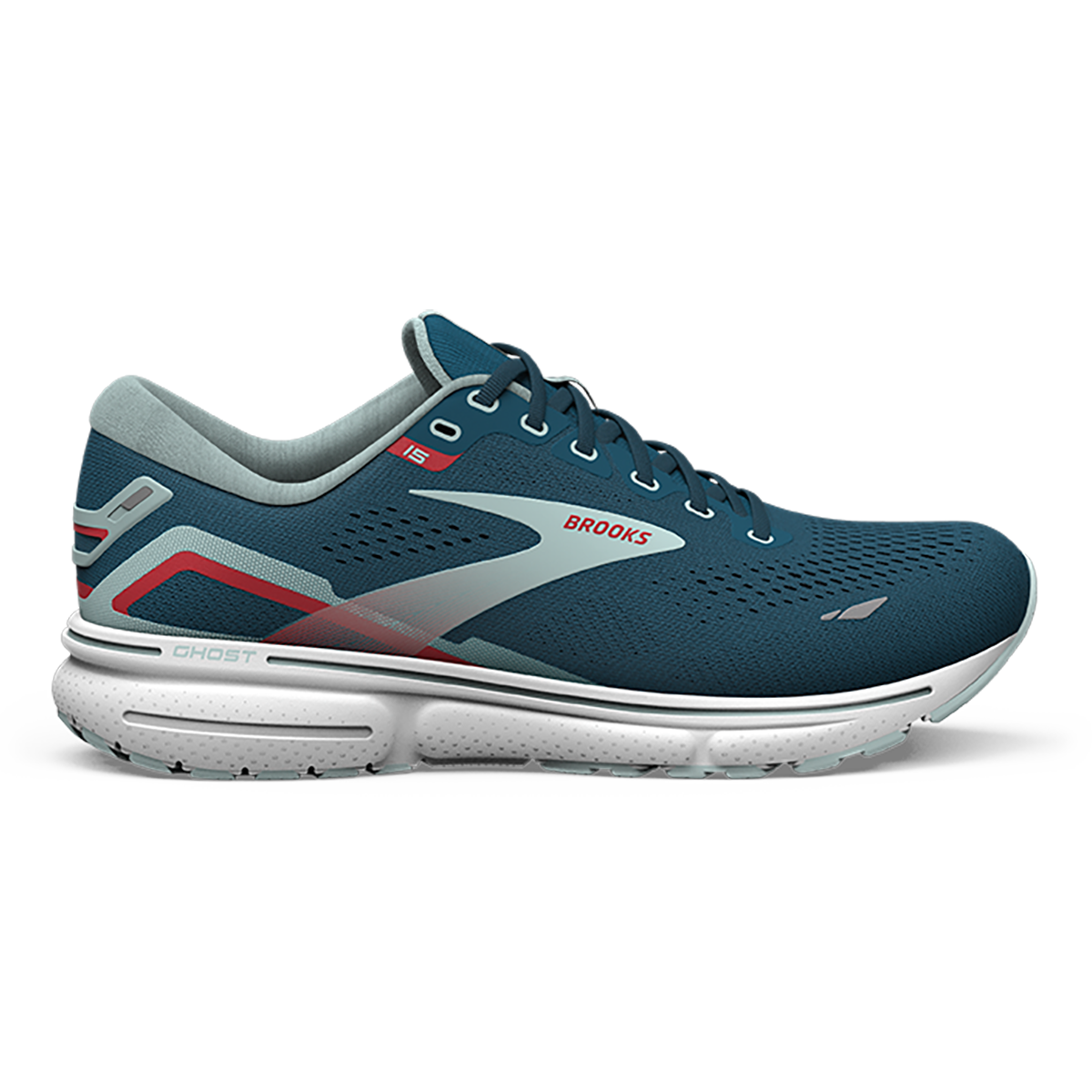Brooks Ghost 15 - Legion Blue - Blue - Bittersweet – Fit2Run